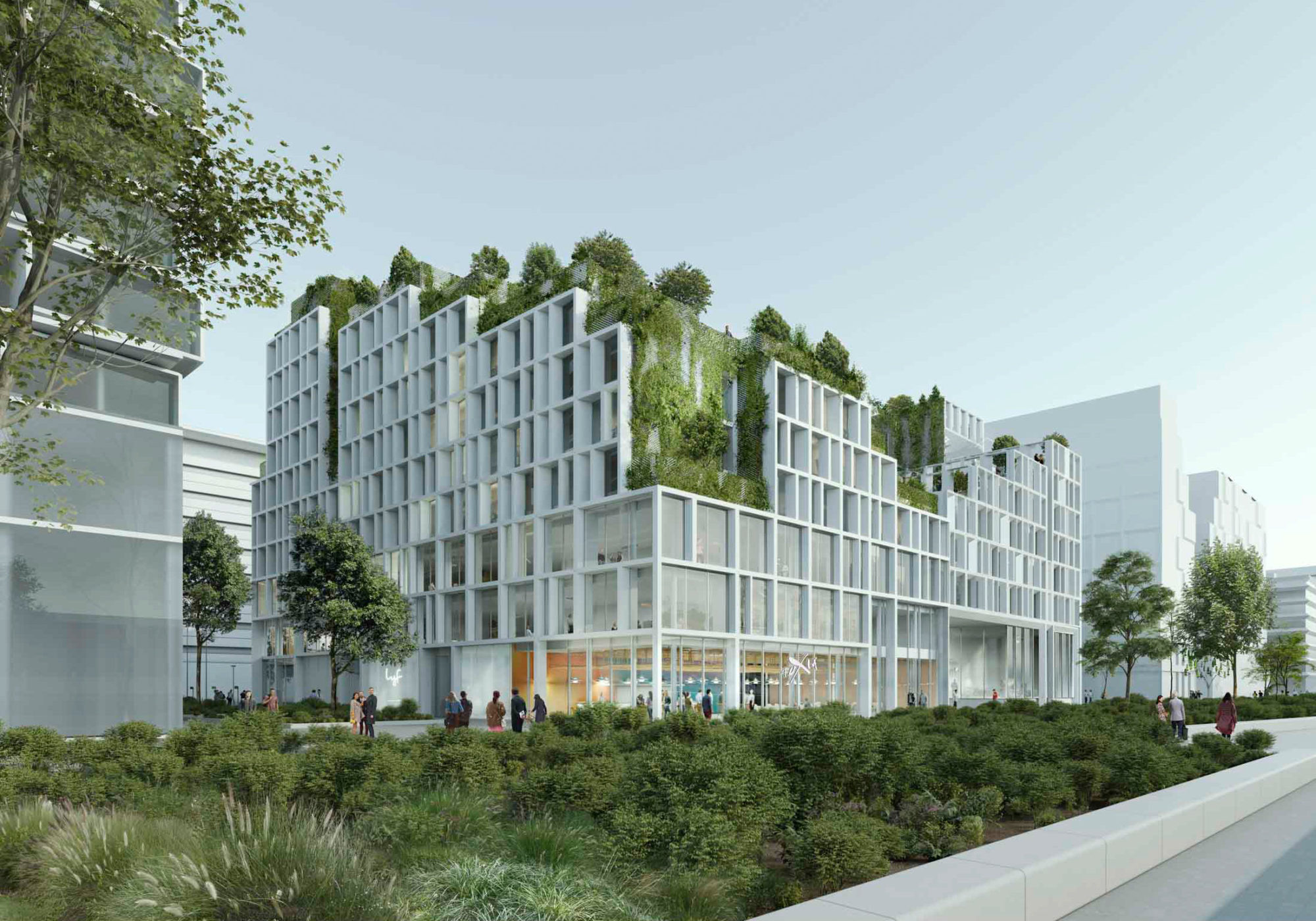 Hôtel & Coworking ZAC Massena – CHARTIER+CORBASSON ARCHITECTES